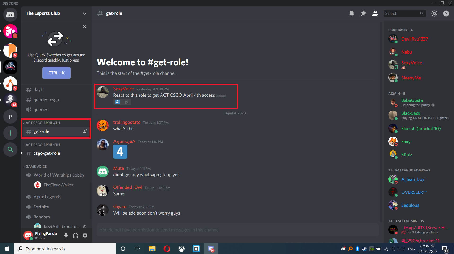 Welcome to ACT CSGO Tournament | Basic-Setup-CSGO-ACT